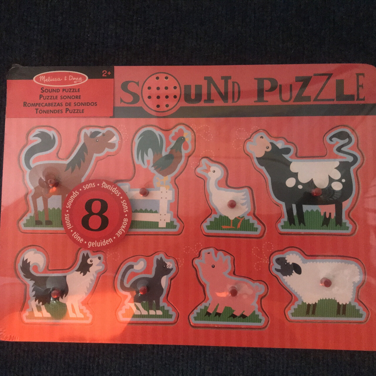 Farm And Vehicles Sound Puzzles-Set 2